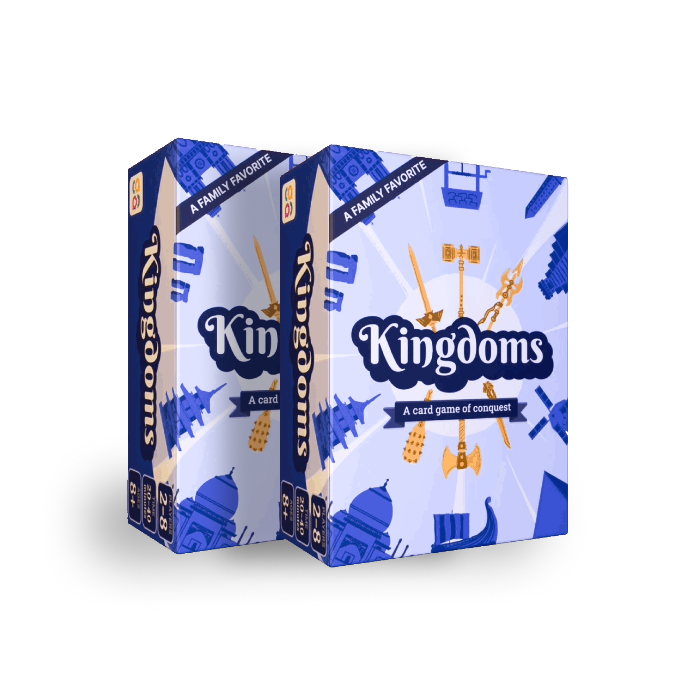 Kingdoms card game – 25% off pack of 2 – Game Afternoon